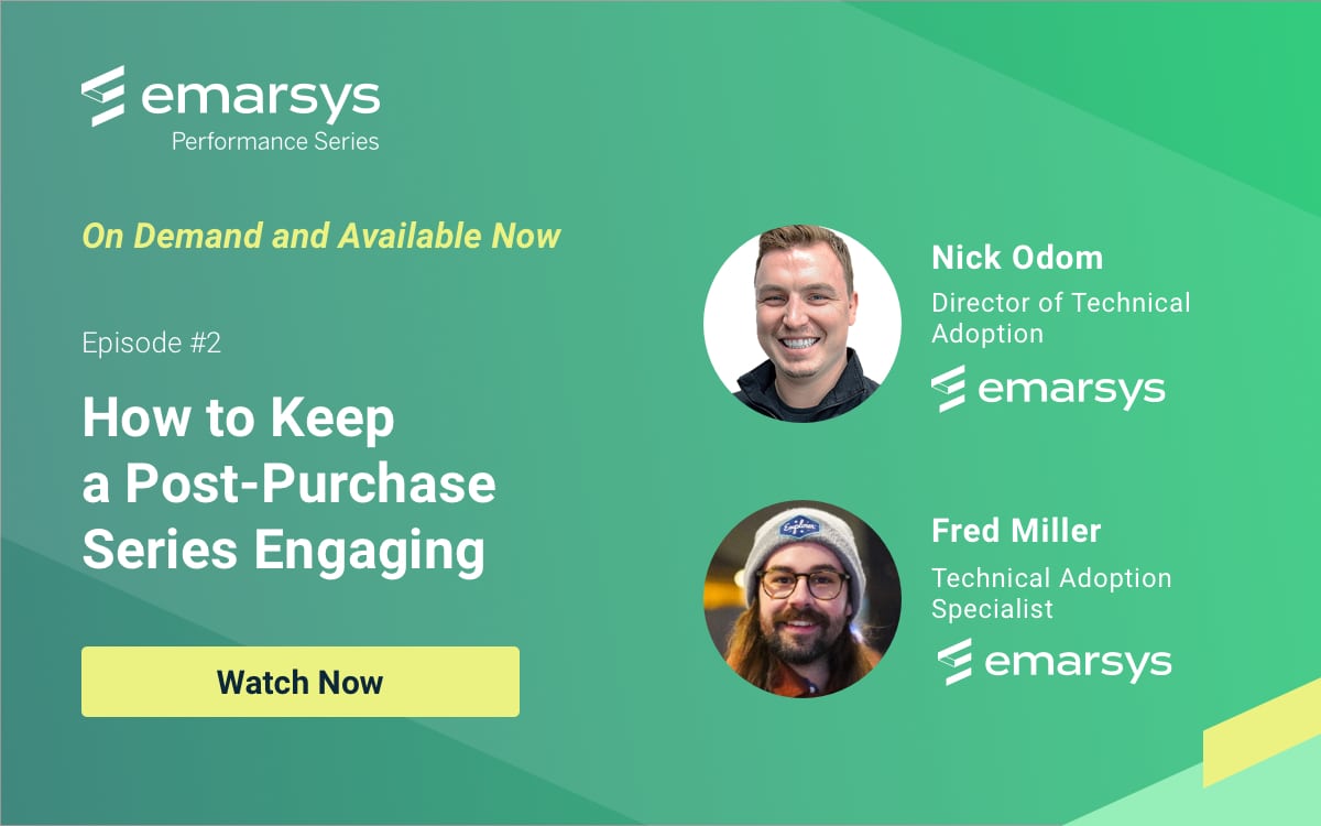 How to Keep a Post-Purchase Series Engaging