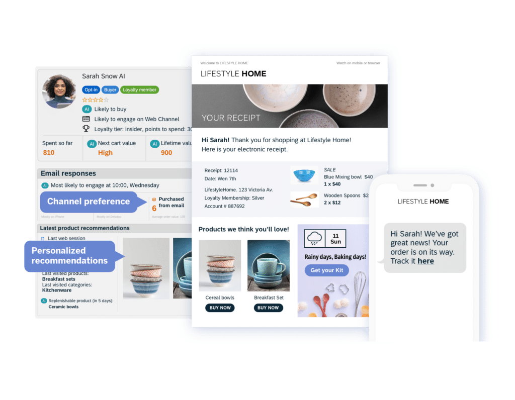 SAP Emarsys + SAP | SAP Emarsys