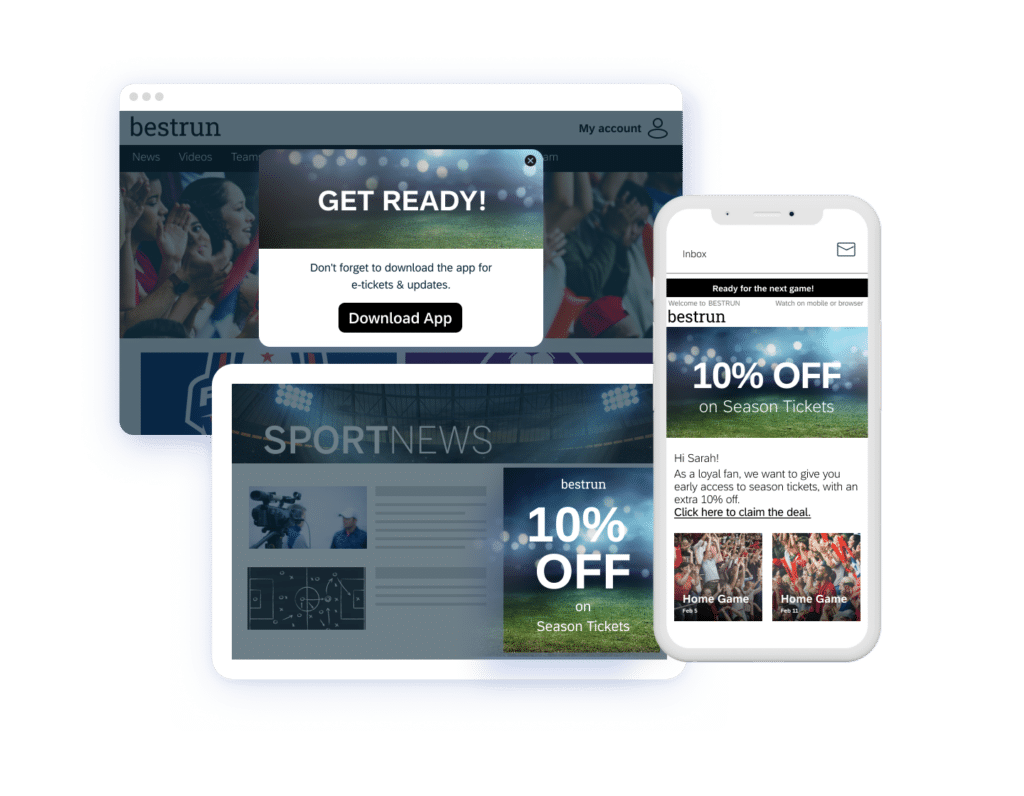 Omnichannel Sports & Entertainment Marketing | SAP Emarsys