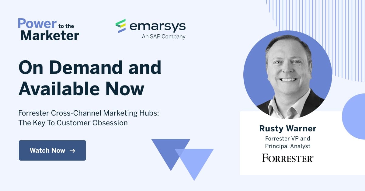 Forrester Cross-Channel Marketing Hubs