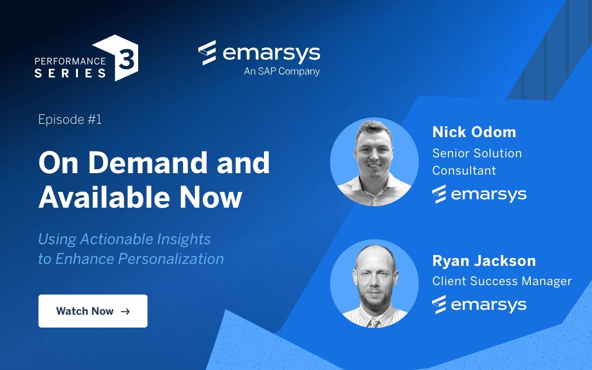 Performance Series Season 3, Episode 1: Using Actionable Insights to ...