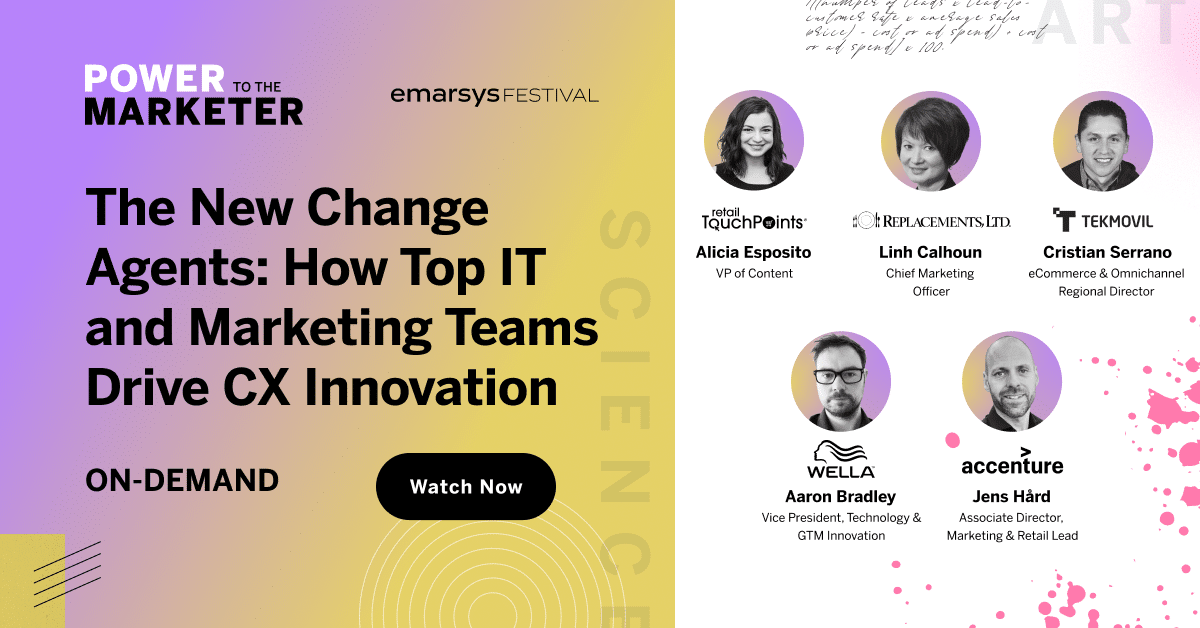 The New Change Agents: How Top IT and Marketing Teams Drive CX Innovation