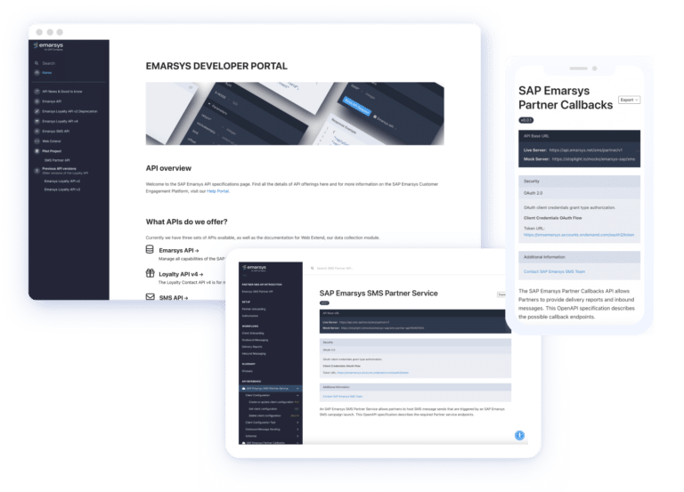 Emarsys Partner Ecosystem - Developer Resources