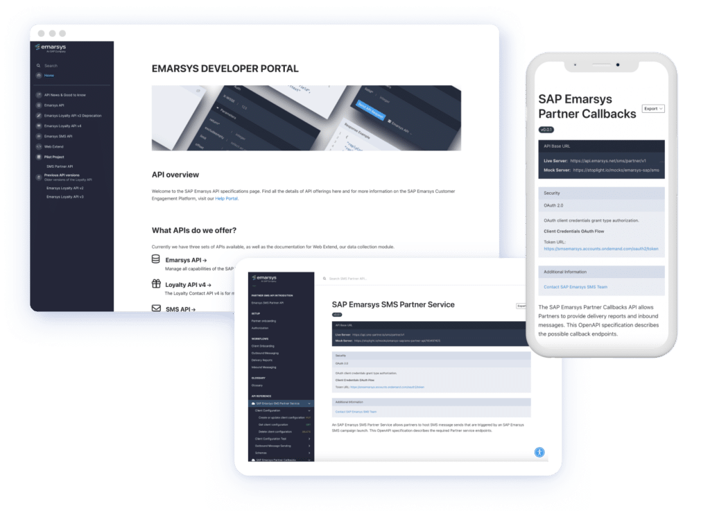 SAP Emarsys Partner Ecosystem - Developer Resources