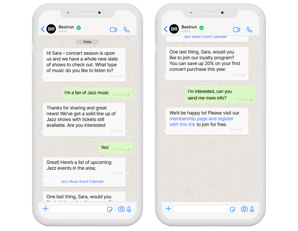 Conversational Messaging | SAP Emarsys