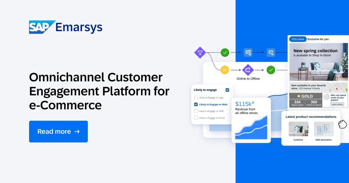 Customer Engagement Solution for e-Commerce | SAP Engagement Cloud