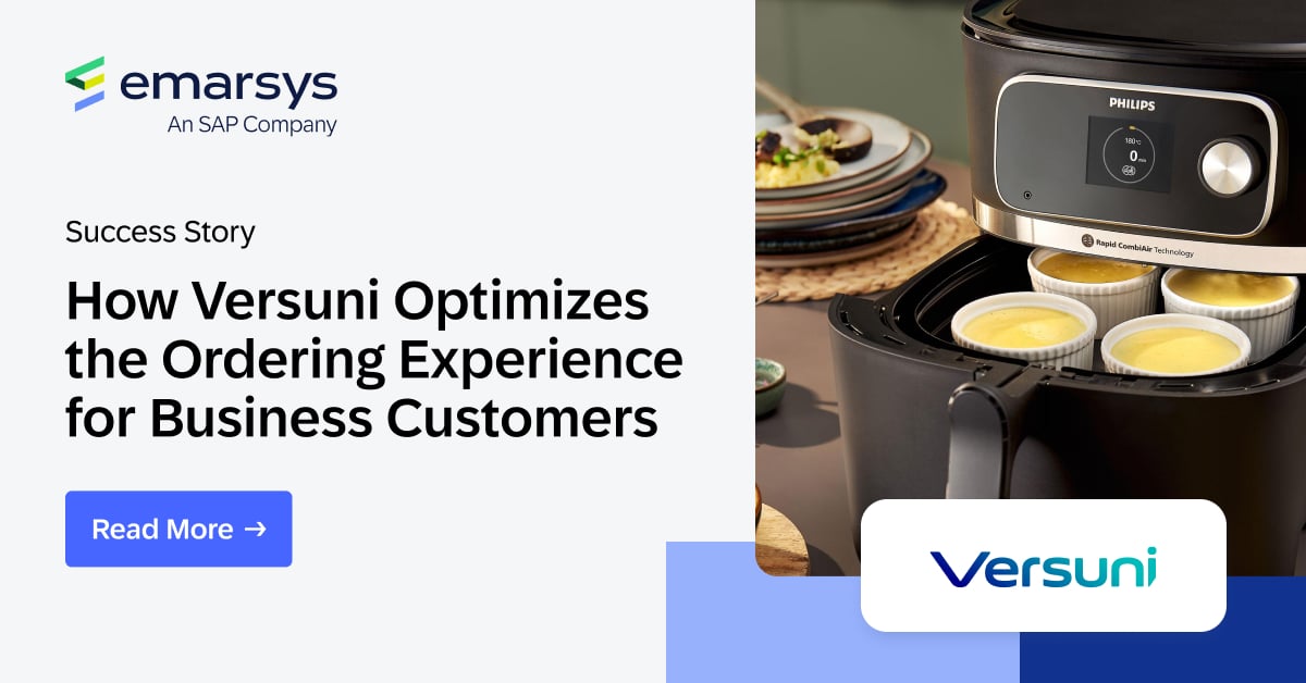 How Versuni Optimizes the Ordering Experience for Business Customers ...