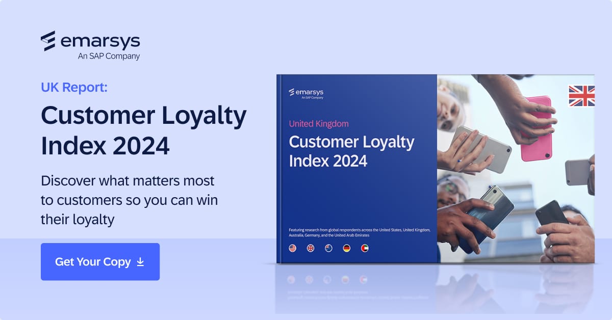 Customer Loyalty Index 2024, UK | SAP Emarsys