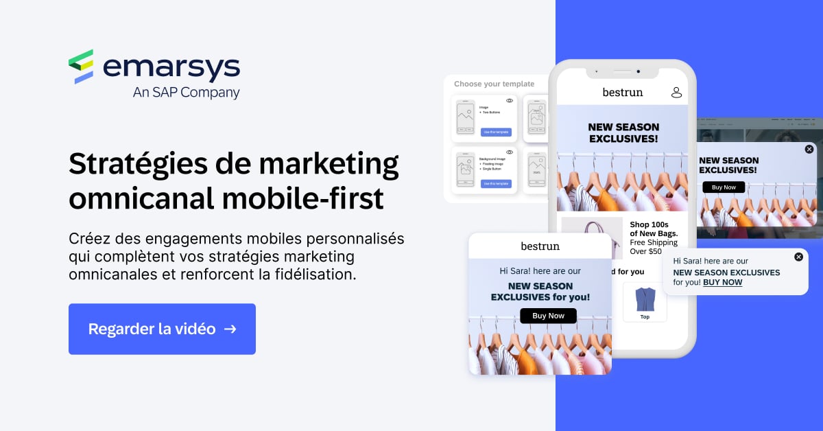 Stratégies de marketing omnicanal mobile-first | SAP Emarsys
