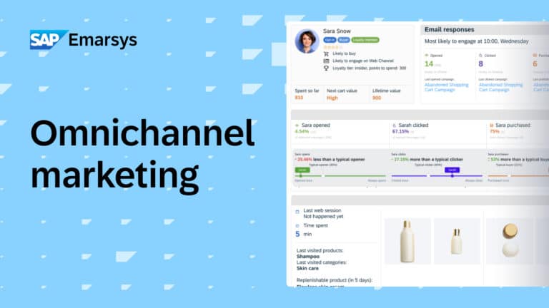 Product Hub | SAP Emarsys