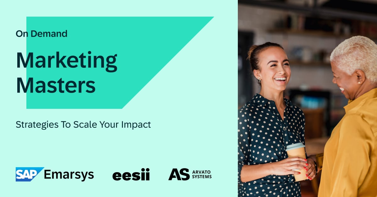 SAP Engagement Cloud Marketing Masters | Strategies to scale your Impact